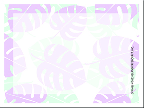 SPN 488 Monstera Pastel – Island Paper Craft